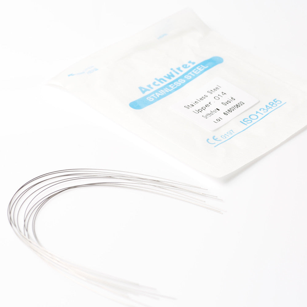 Stainless Steel Orthodontic Arch Wires (10/pack) $.30/wire – Ace Ortho ...